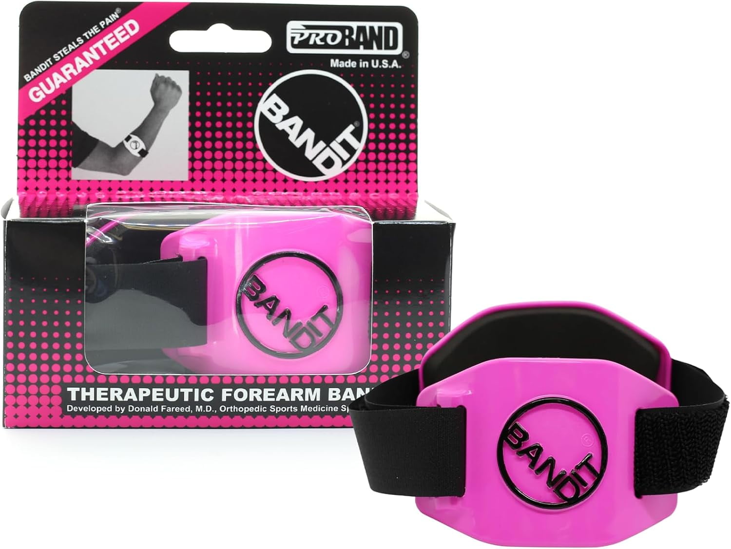 ProBand - BandIT PINK - Compression Arm Band for Elbow & Forearm ...