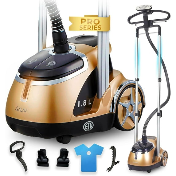 Limited Edition Professional Series Dual Bar Garment Steamer with Foot ...