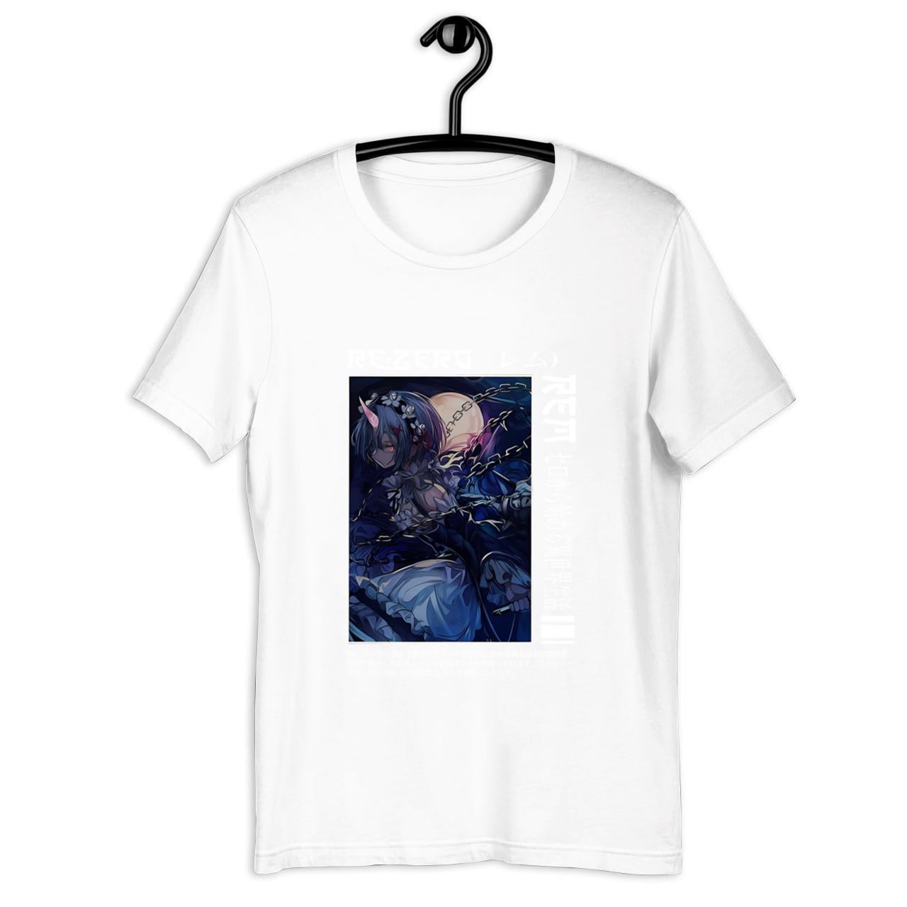 Limited Edition Rem Re Zero shirt, Emilia, Reinhard, Rem, Subaru, Anime ...