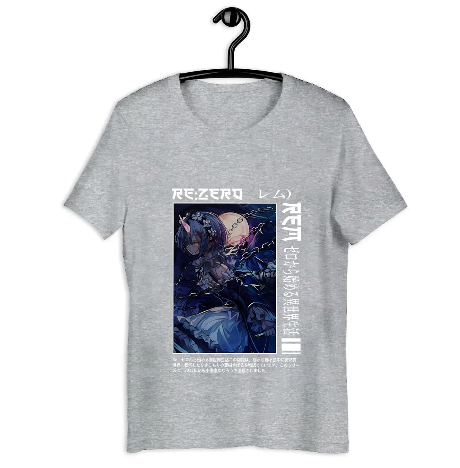 Limited Edition Rem Re Zero shirt, Emilia, Reinhard, Rem, Subaru, Anime ...