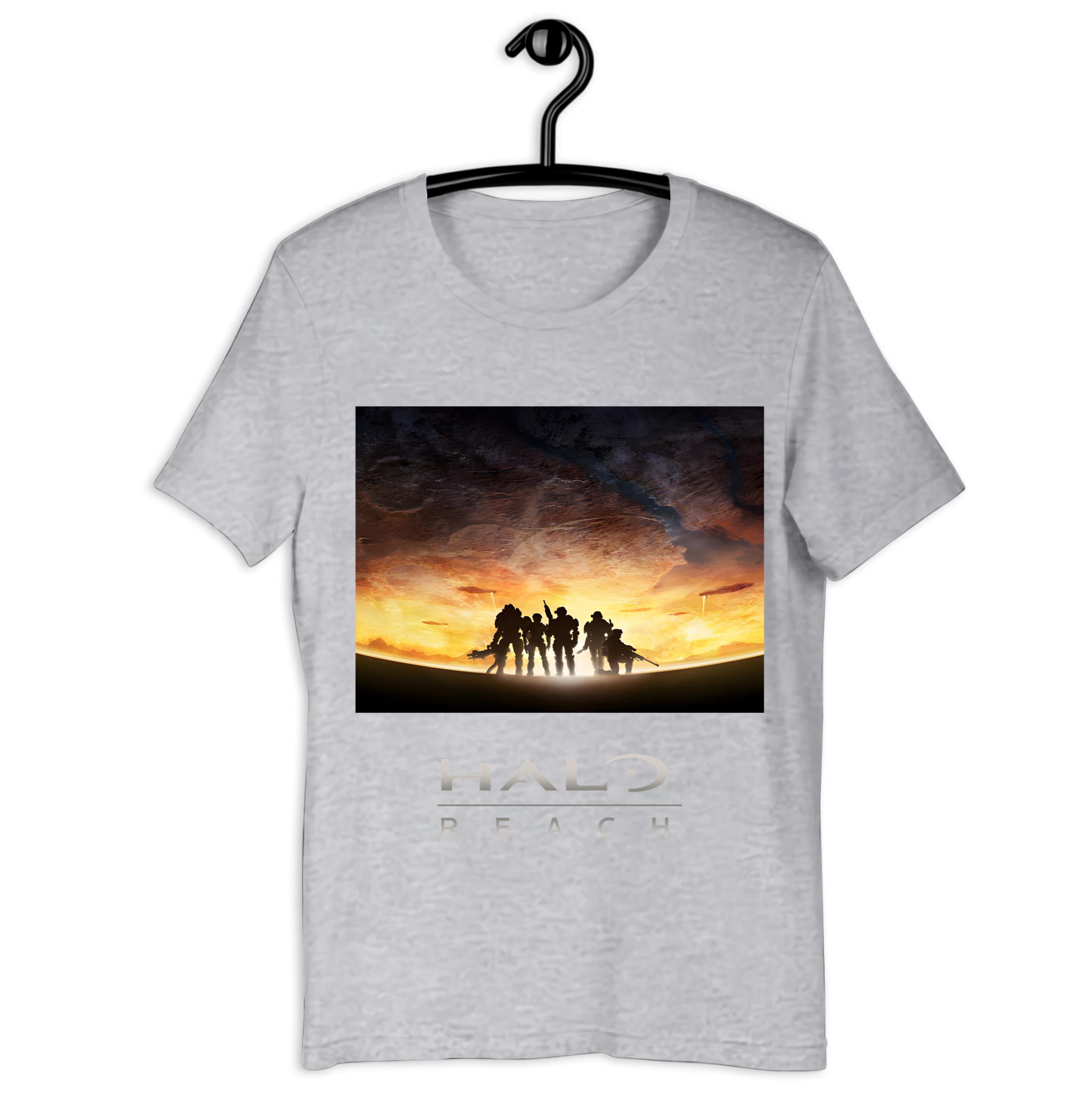 Limited Edition Remember Halo Reach Glowing Planet T shirt, Classic ...