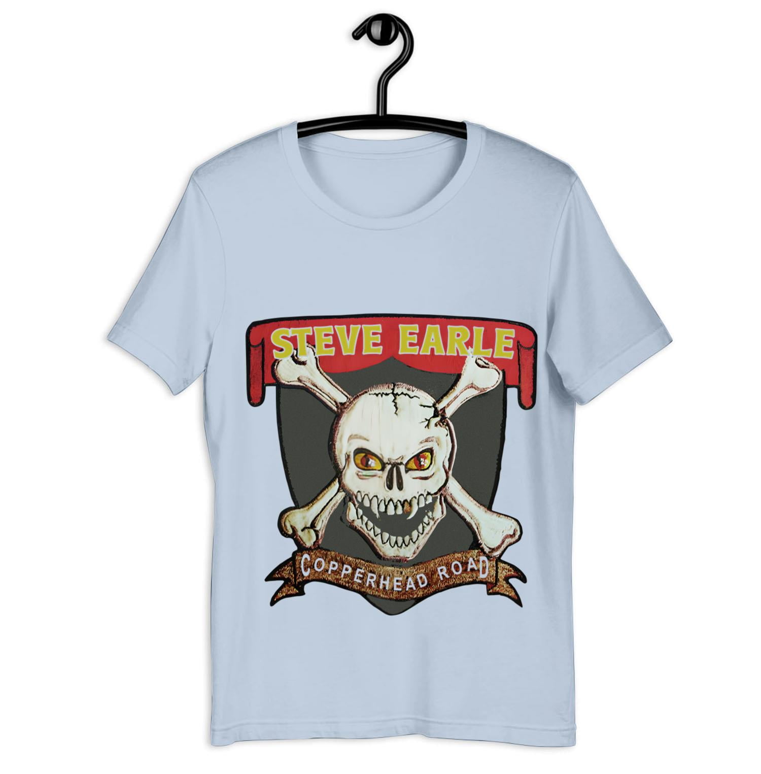 Limited Edition Retro Copperhead Road Steve Earle shirt Classic Black S ...
