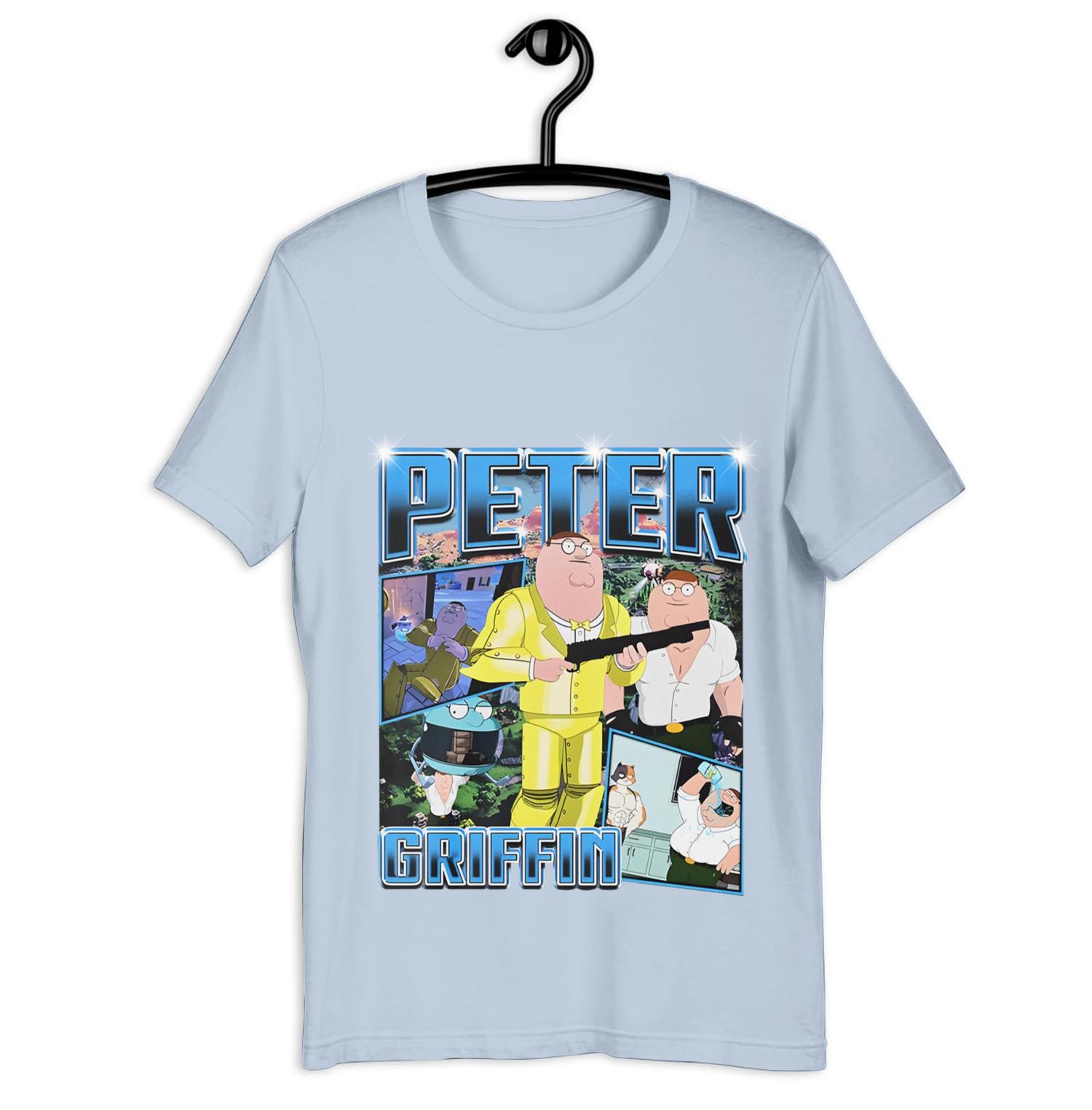 Limited Edition Retro Peter Griffin Family Guy F-nite T Black -TH38394 ...