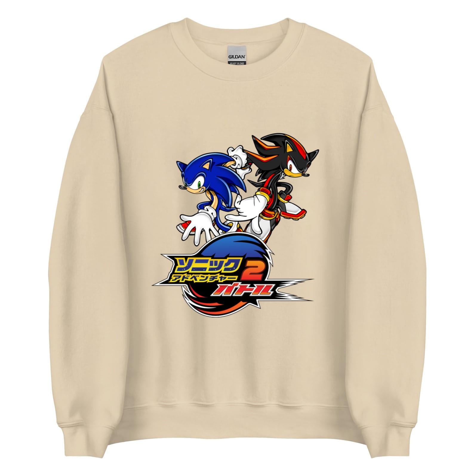 Limited Edition Retro inspired Sonic Japanese sweatshirt, Sonic ...