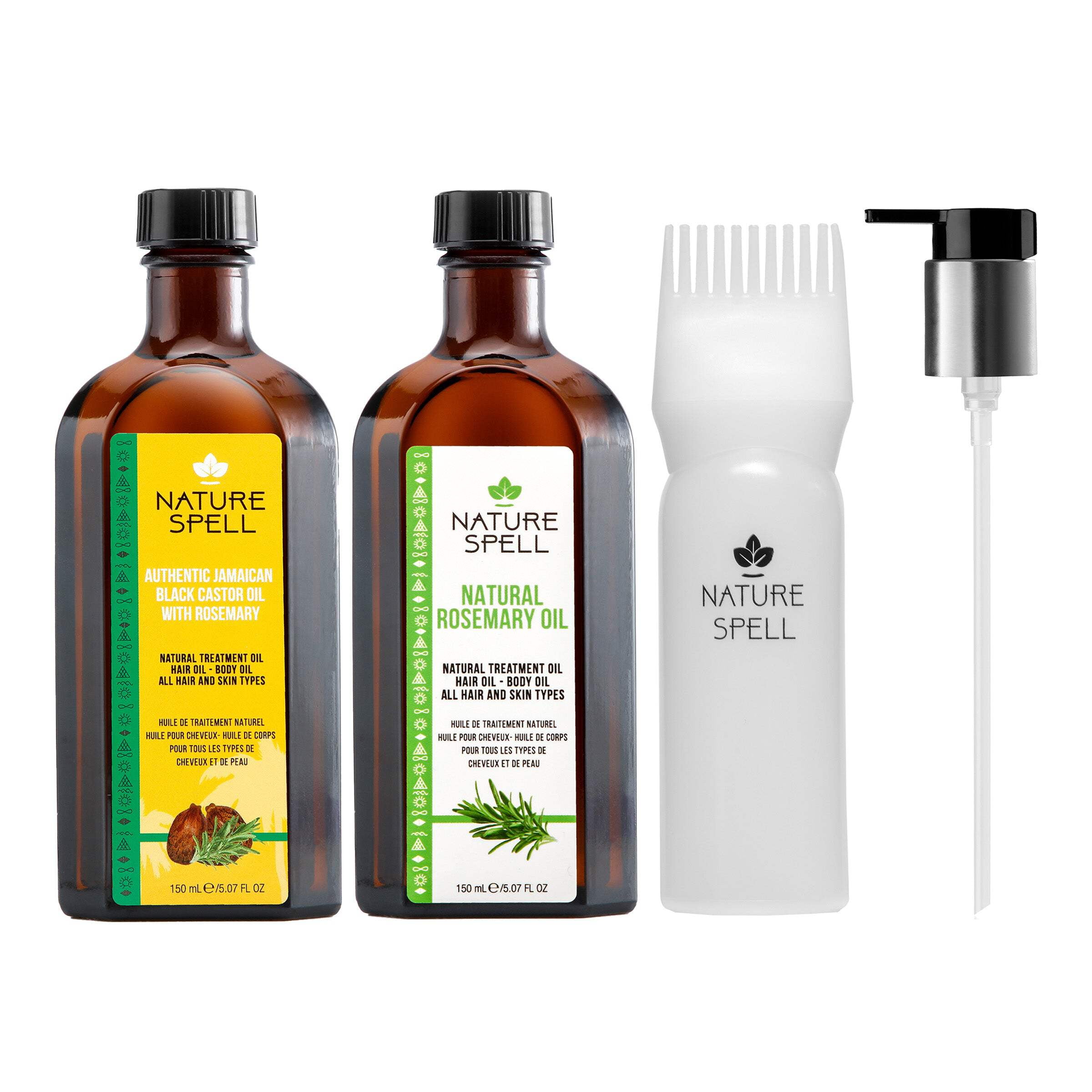 Limited Edition Rosemary Hair Oil Elixir Set for Luxurious Hair ...