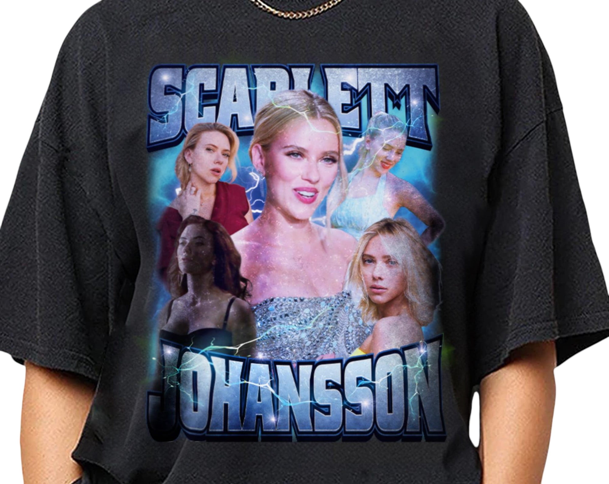 Limited Edition Scarlett Johansson T-Shirt, Exclusive Fan Merch For ...