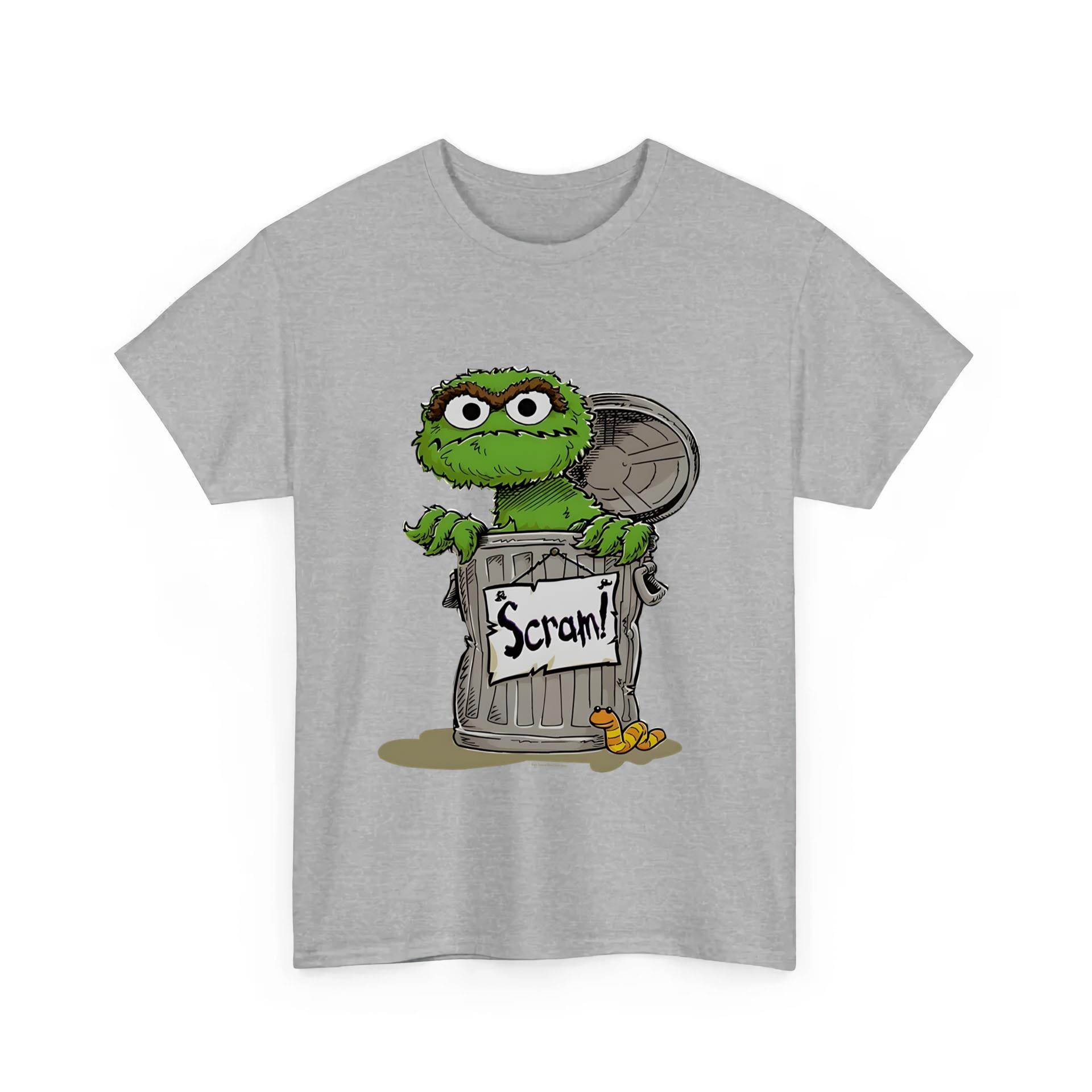 Limited Edition Sesame Street Oscar The Grouch Scram shirt Up to ...