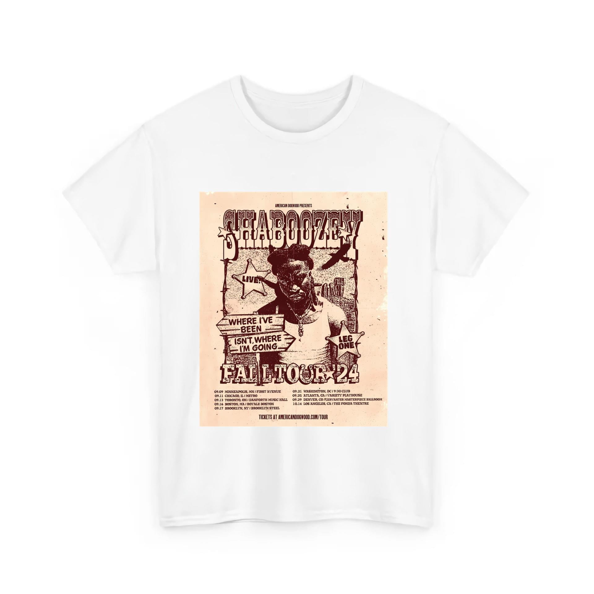 Limited Edition Shaboozey Fall Tour 2024 Poster shirt-TH37412 - Walmart.com