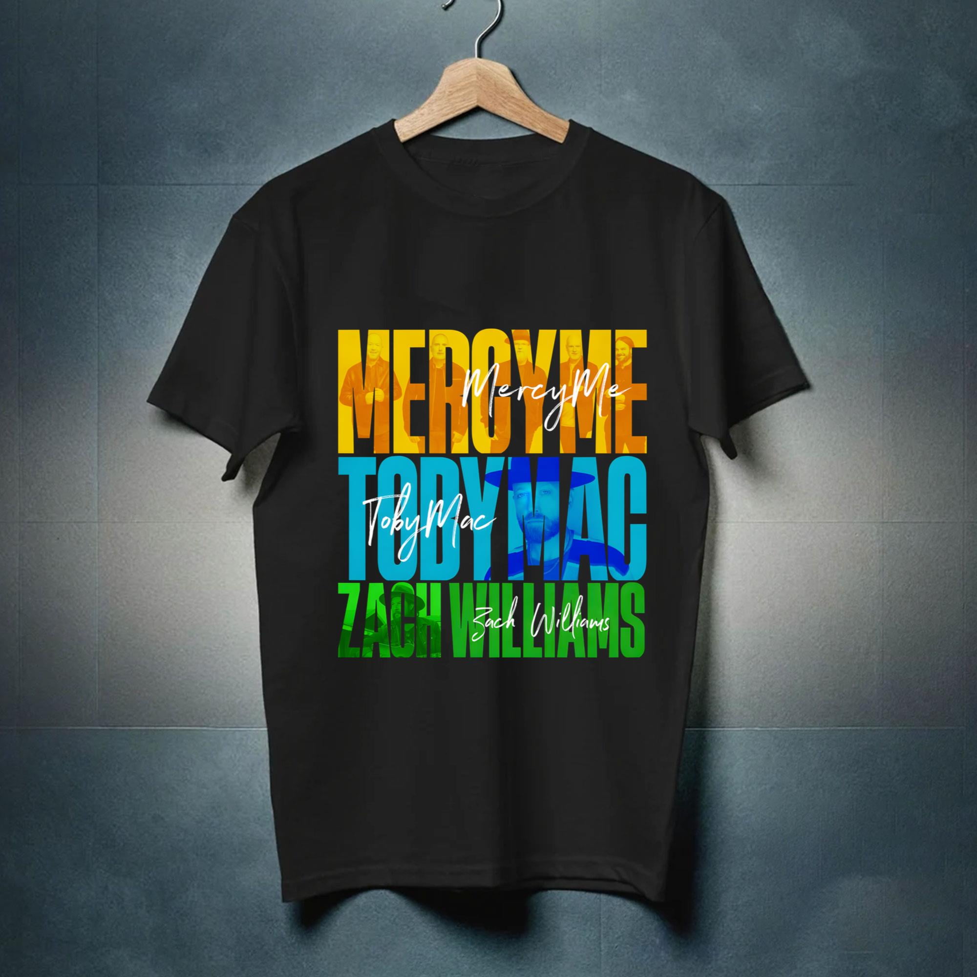 Limited Edition Short Sleeves Tobymac Mercyme And Zach Williams 2024 ...