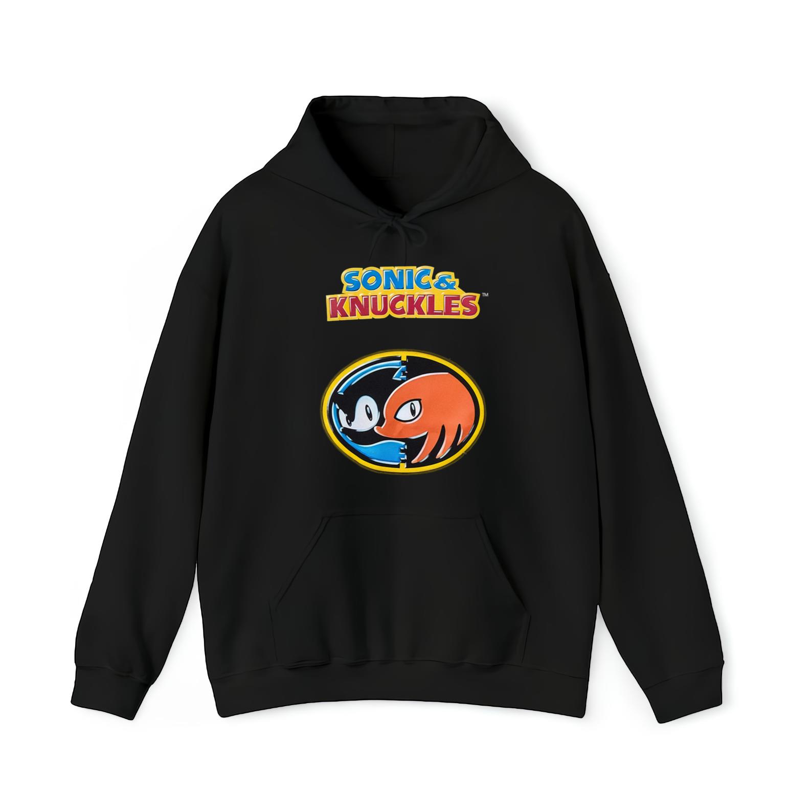 Limited Edition Sonic the Hedgehog Sonic & Knuckles Men's Hoodie - NWT ...