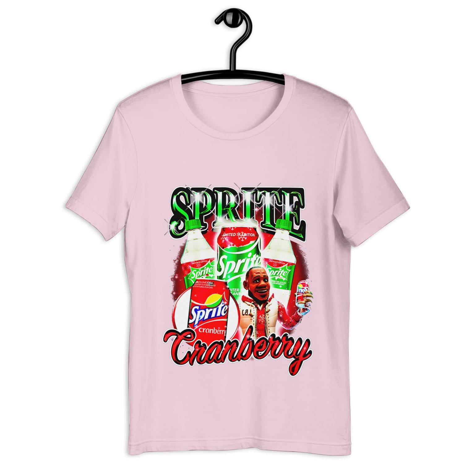 Limited Edition Sprite Cranberry , Tshirt Up To s , 100% Cotton-TH35802 ...