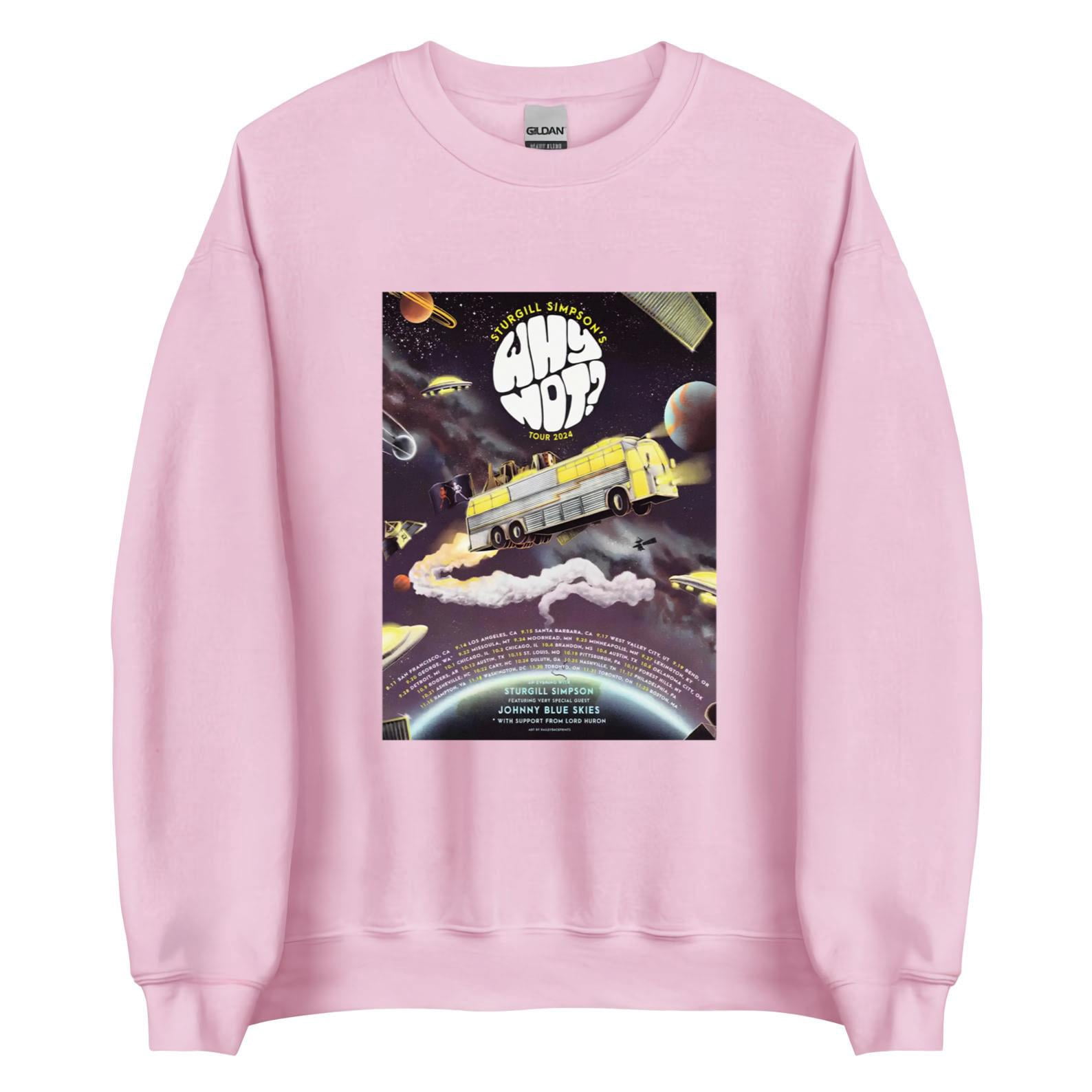 Limited Edition Sturgill Simpson Why Not Tour 2024 Poster sweatshirt ...