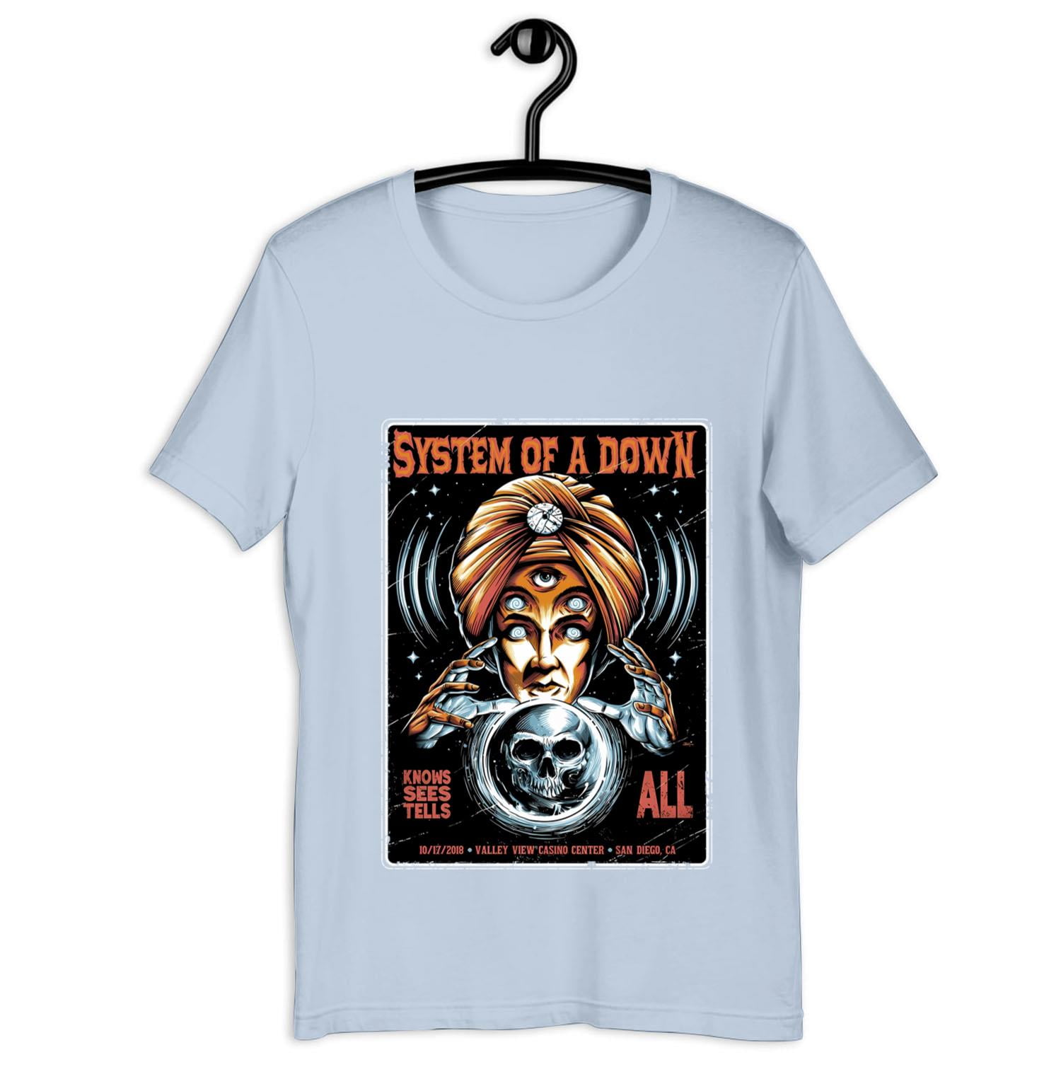 Limited Edition System Of A Down - Black SOAD T-shirt - System Of A ...