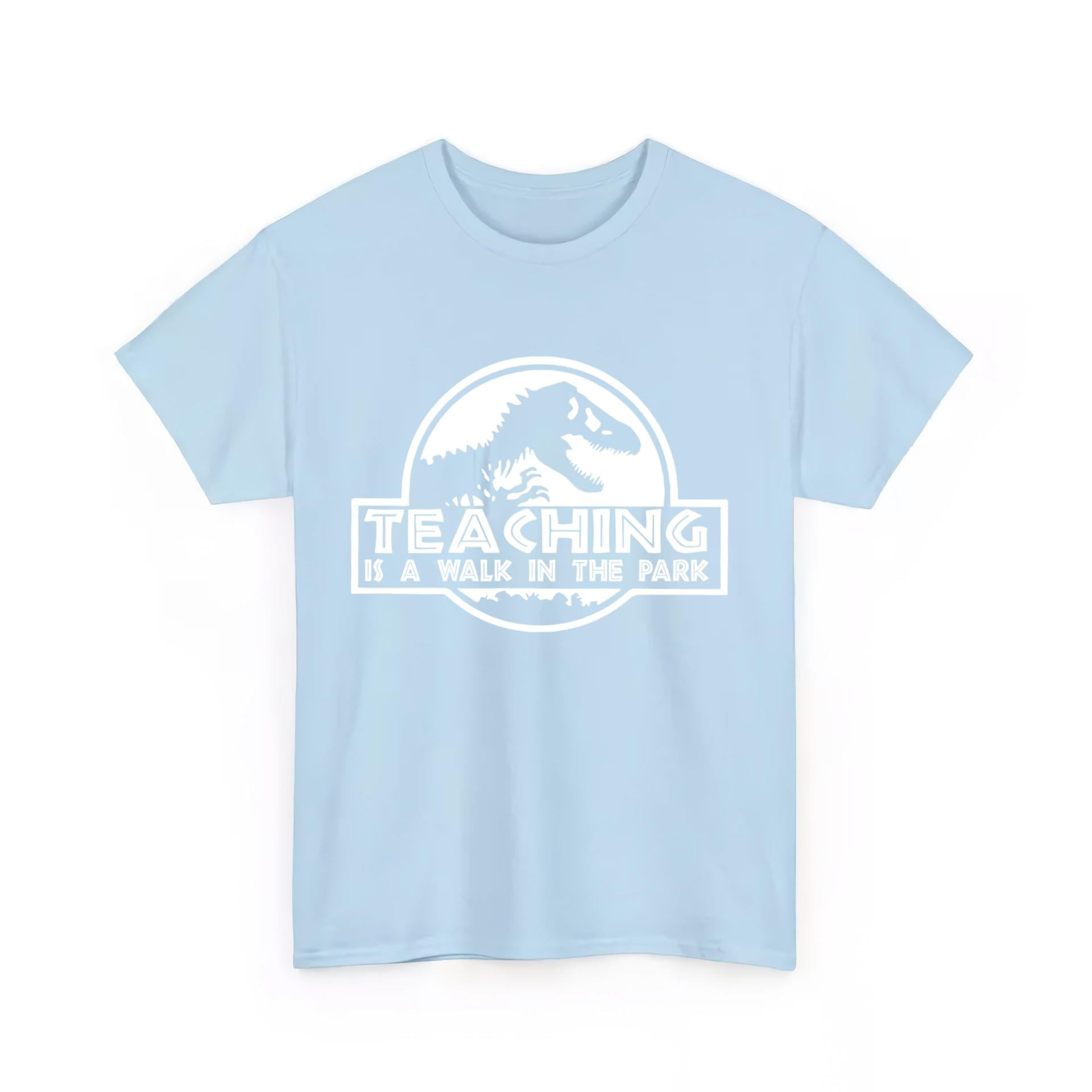 Limited Edition Teaching Is A Walk In The Park shirt, Jurassic Park ...