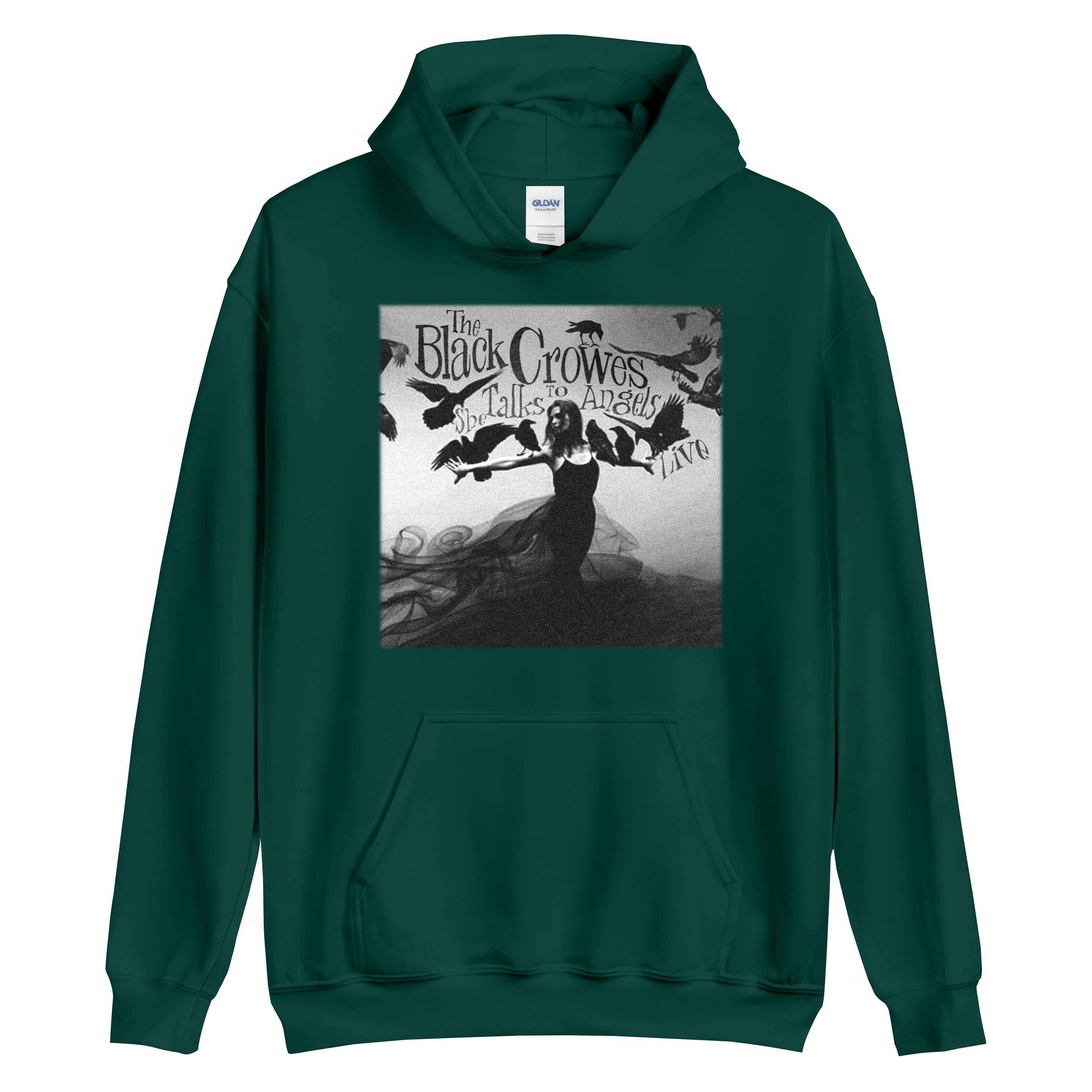 Limited Edition The Black Crowes She Talks to Angels T-Shirt Black All ...
