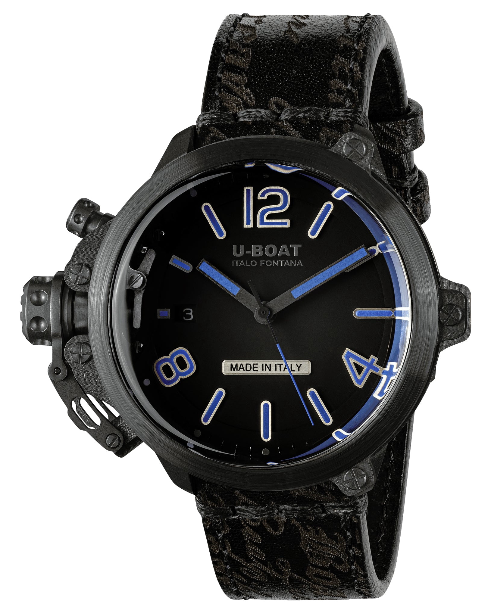 Limited Edition U-Boat Capsule Automatic Black PVD Black Dial Black ...