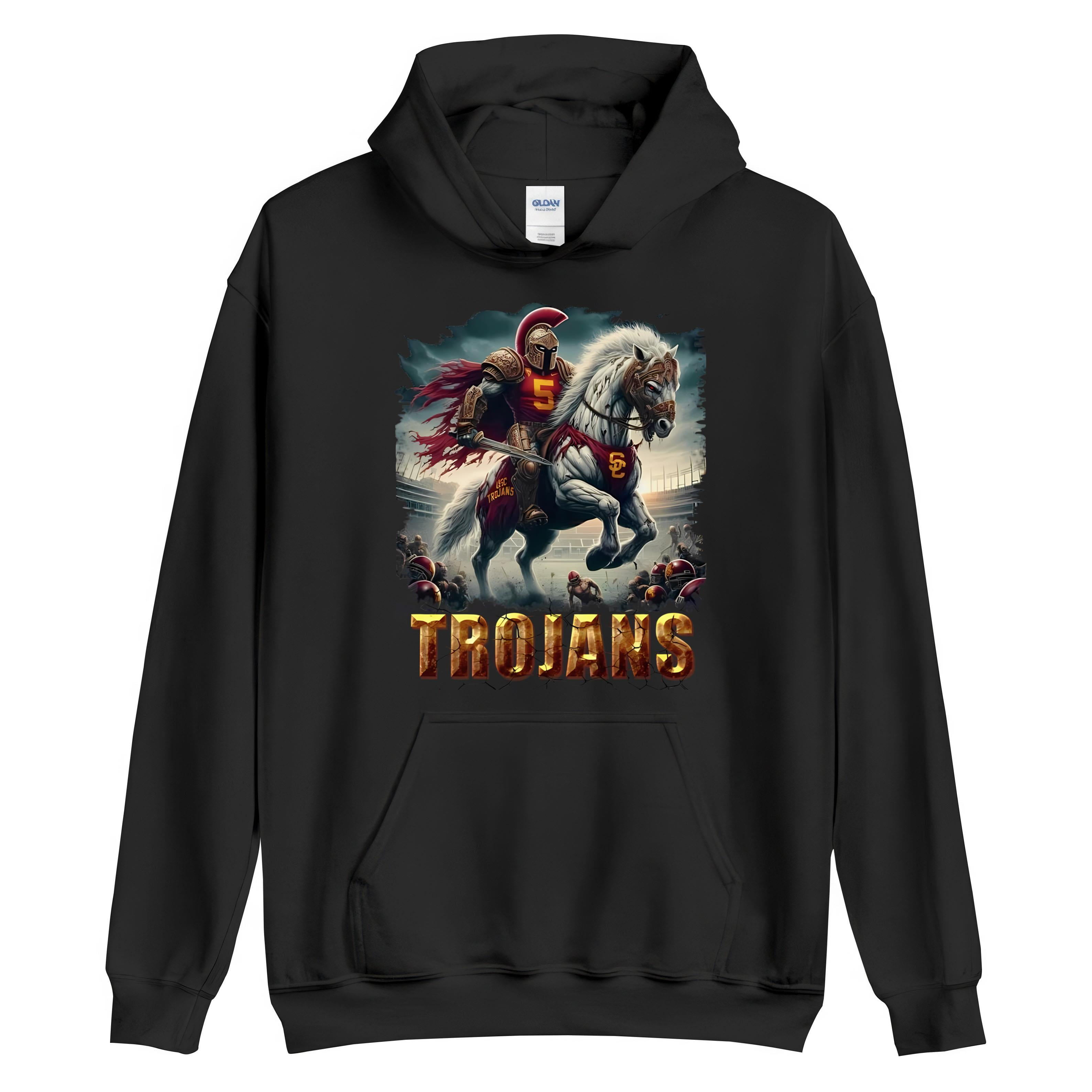 Limited Edition USC Trojans Horror Mashup T-Shirt - Terrifying Trojan ...