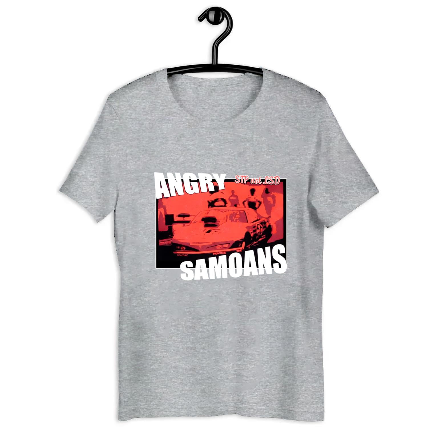 Limited Edition Vtg Angry Samoans Band Music Tour Heavy Cotton Black ...