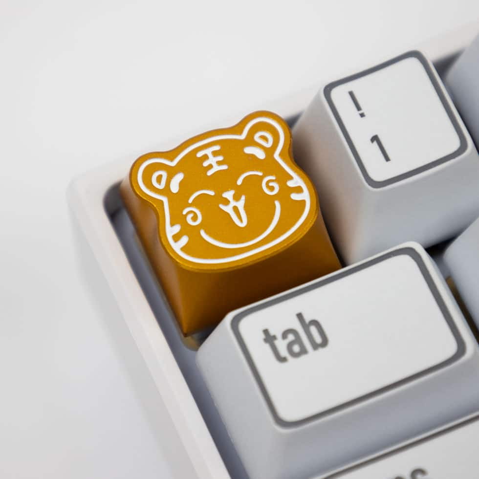 Limited Edition Year of the Tiger Aluminum Keycap by Kelowna - Walmart.com