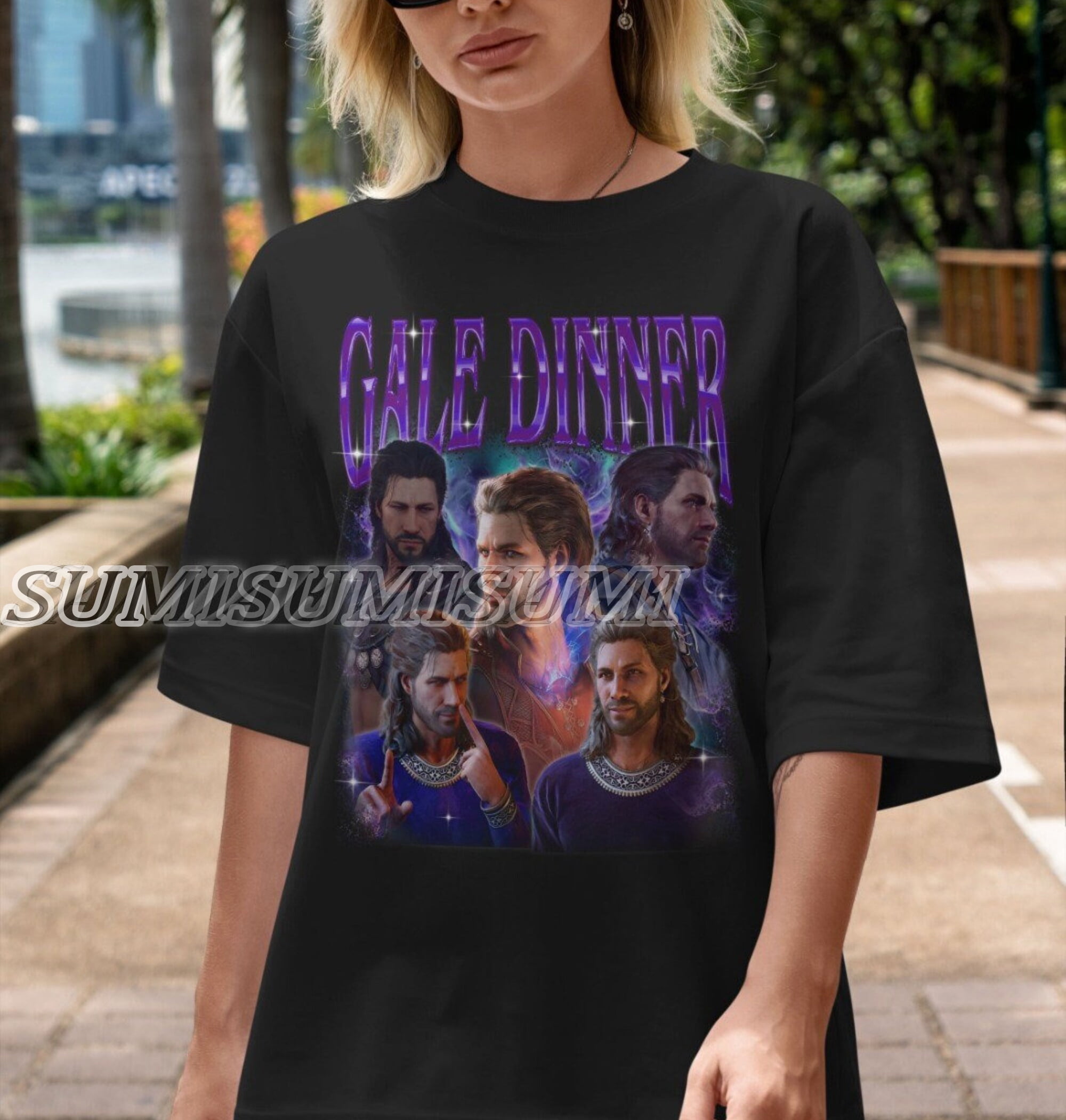 Limited Gale Dinner T-Shirt Gale Baldurs Gate 3 Fan Tees Gale Dinner ...