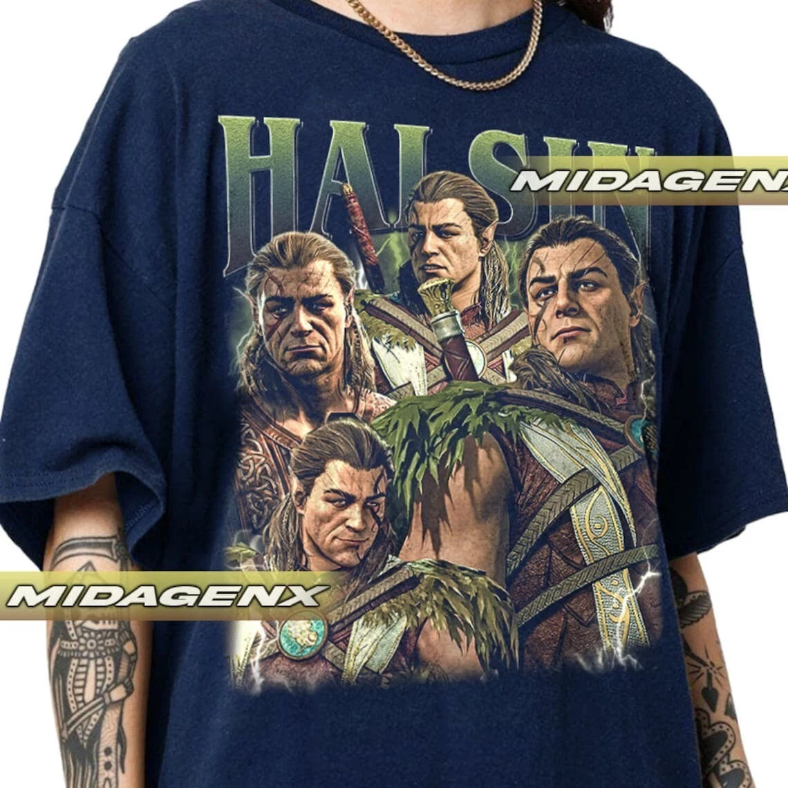 Limited Halsin Baldurs Gate 3 T-Shirt, Gift For Women and Man Unisex T ...