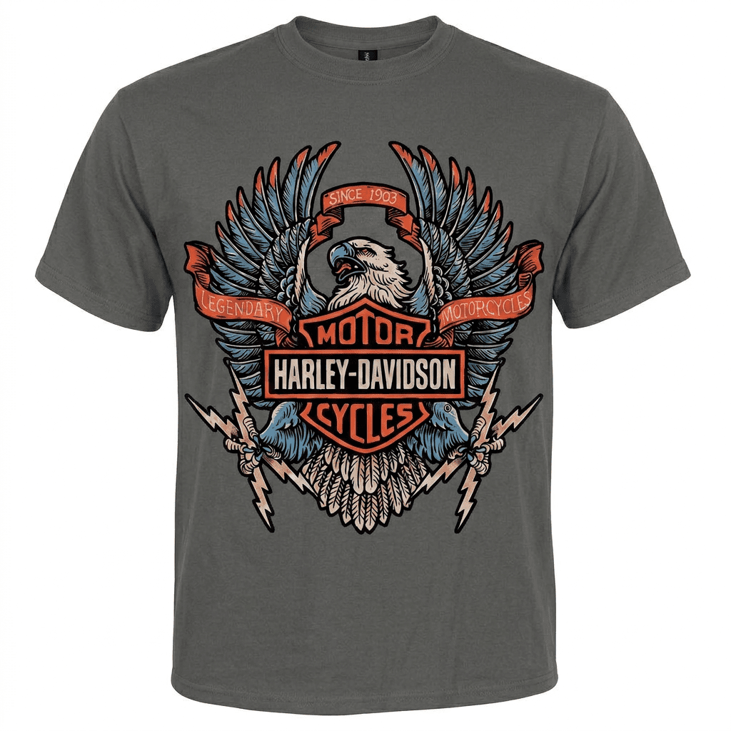 Limited Harley Legendary Motorcycles Electric Eagle 90s Vintage Bootleg ...