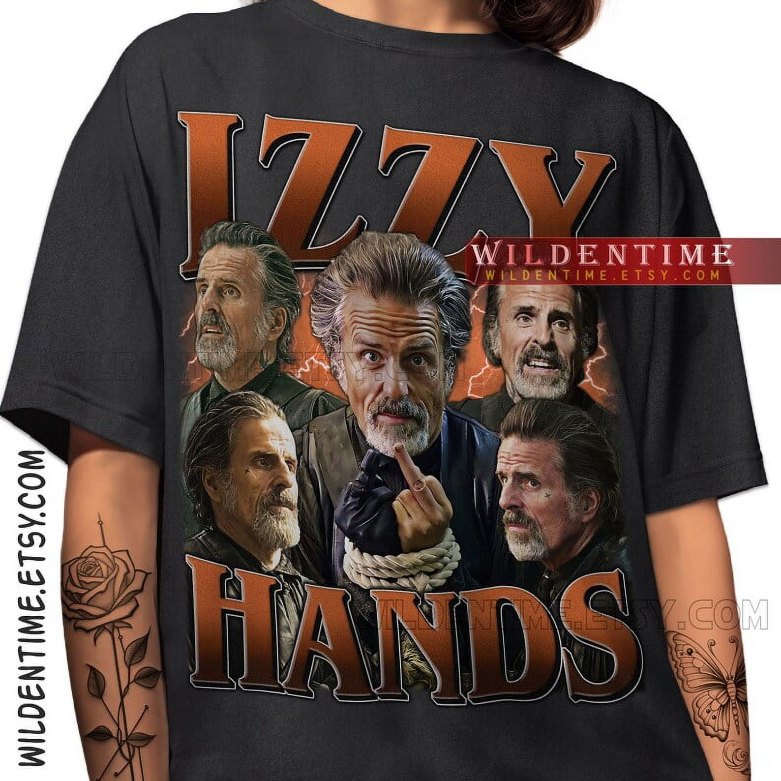 Limited Izzy Hands Vintage T-Shirt, Izzy Hands Shirt - Walmart.com
