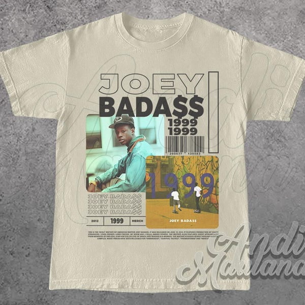 Limited JOEY BADASS Unisex Softstyle T-Shirt, Joey Badass Merch, Joey ...