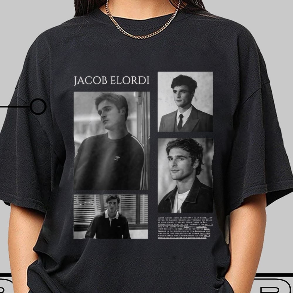 Limited Jacob Elordi T-Shirt, Gift for Men and Women, shirt for Fan ...