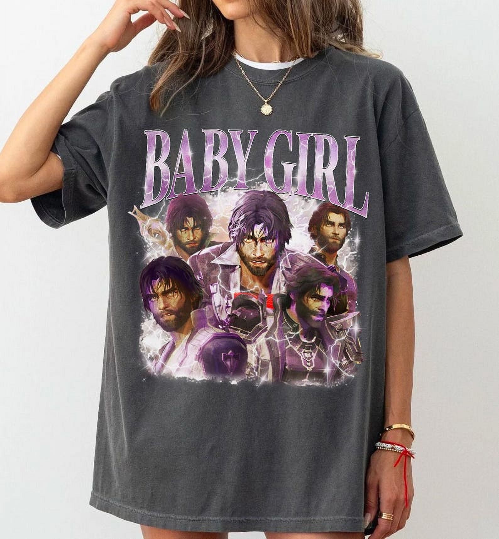 Limited Jayce Arcane Baby Girl Tee Jayce Arcane Merch Pop Culture Tee ...