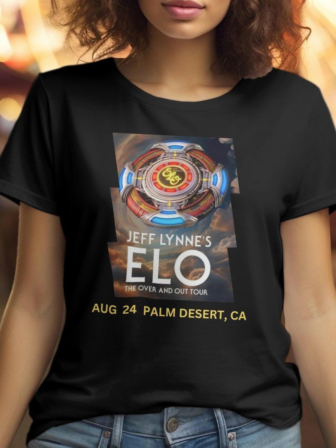 Limited Jeff Lynne'S Elo The Over And Out 2024 Usa Tour With Venue And ...