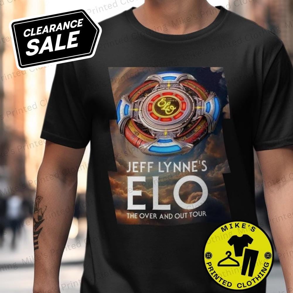 Limited Jeff Lynne'S Elo The Over And Out 2024 Usa Tour With Venue And ...
