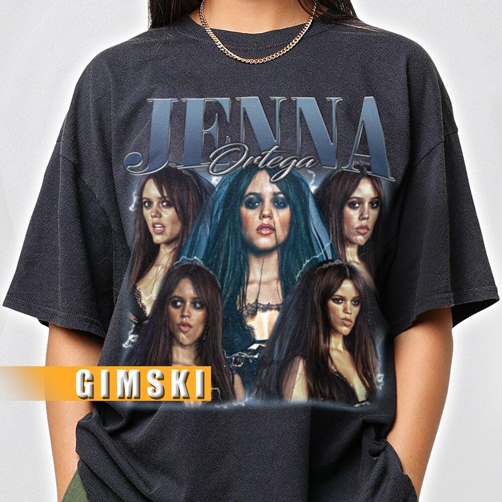 Limited Jenna Ortega Shirt Vintage Bootleg Jenna Ortega T-Shirt Tee ...