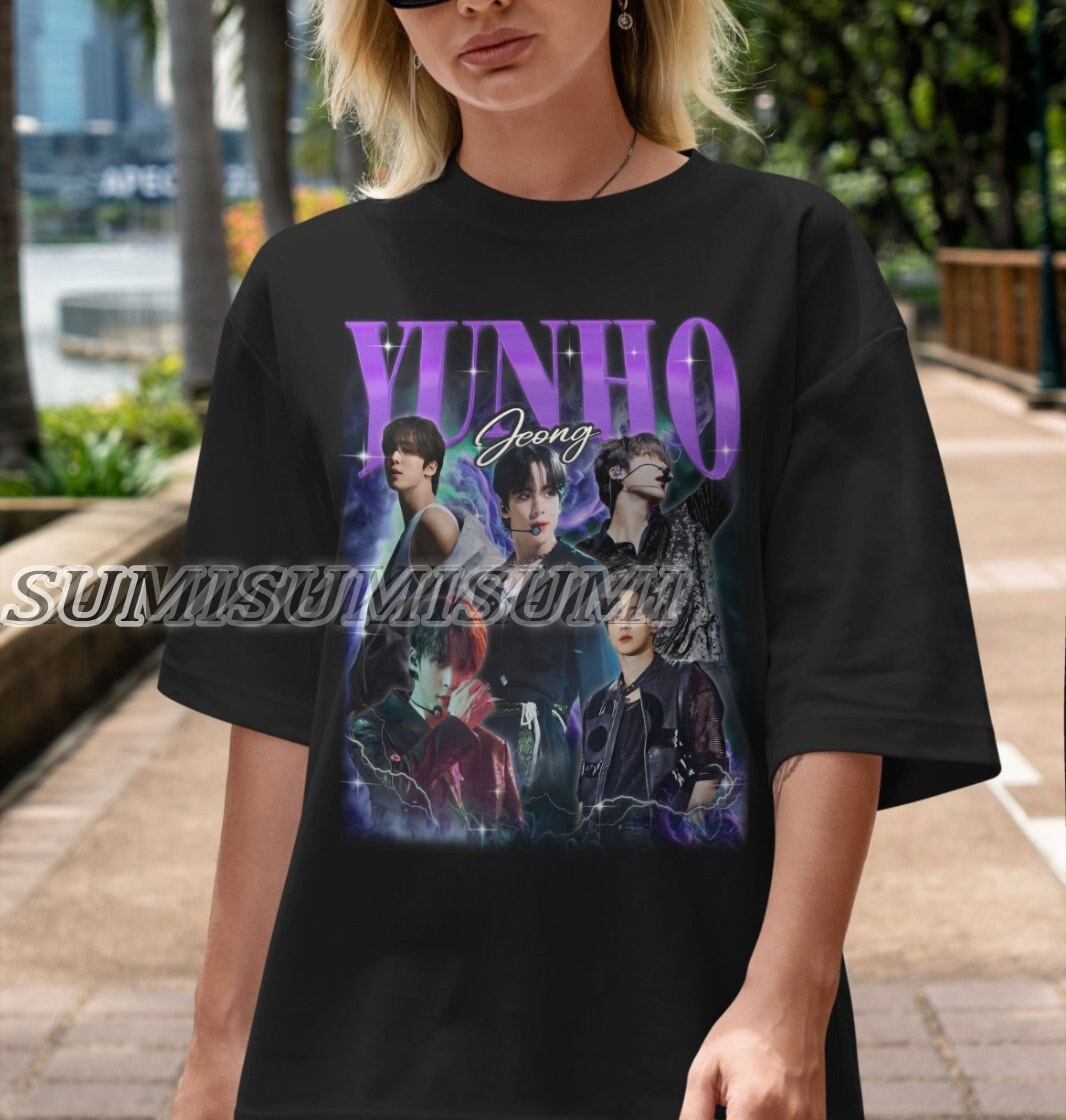 Limited Jeong Yunho T-Shirt Yunho Fan Tees Jeong Yunho Retro 90s Shirt ...
