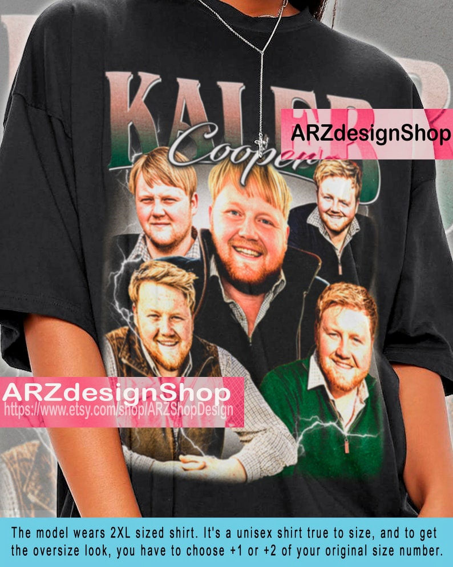 Limited Kaleb Cooper Shirt Gift Graphic Tee Horror movie T-Shirt ...