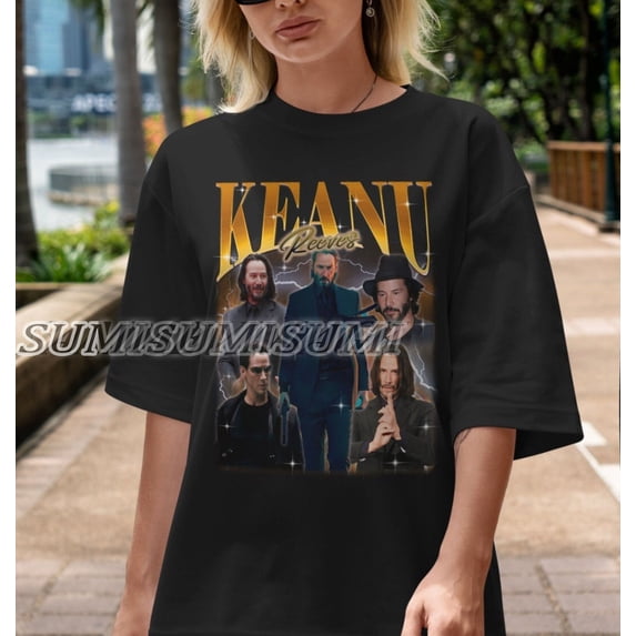 Limited Keanu Reeves T-Shirt Keanu Reeves T-Shirt Keanu Reeves Homage T ...