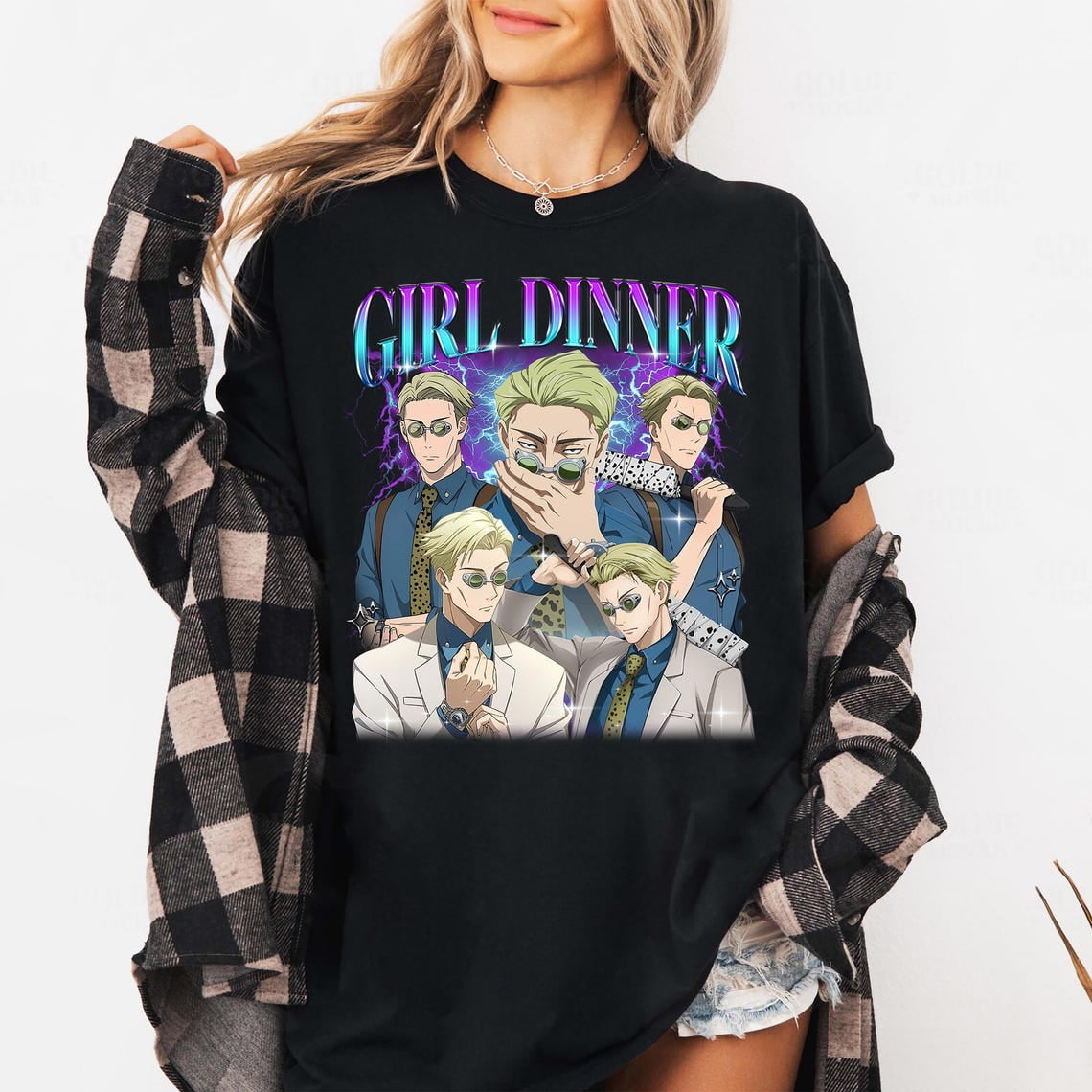 Limited Kento Nanami Shirt, Jujutsu Kaisen, Gift For Him, Gift For Her ...