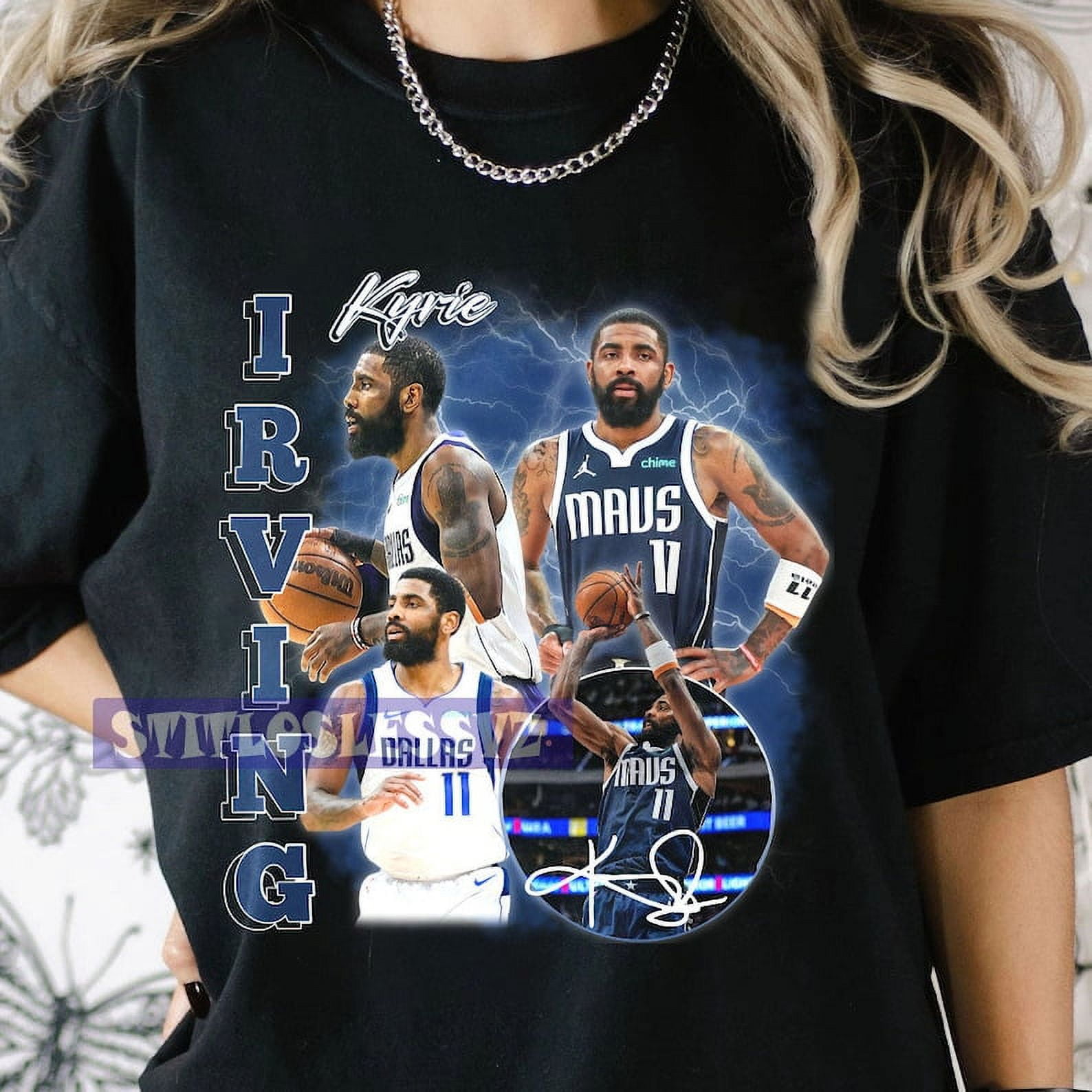 Limited Kyrie Irving Vintage Bootleg - Walmart.com
