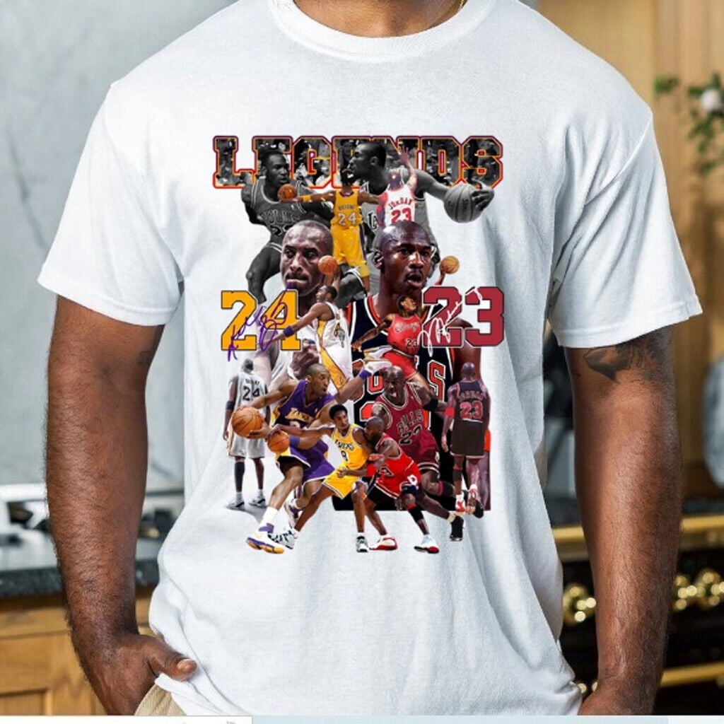 Limited!! Legends Shirt, Unisex Number 23 & Number 24 Basketball Shirt ...