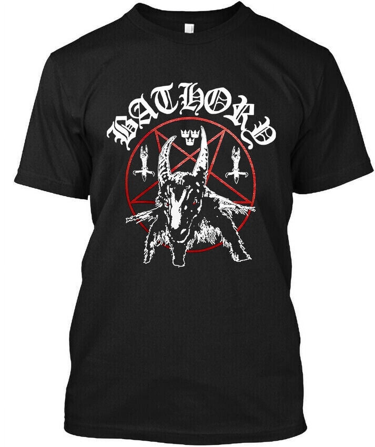 Limited NEW Popular Bathory Swedish Music Art Vintage Graphic Logo T ...
