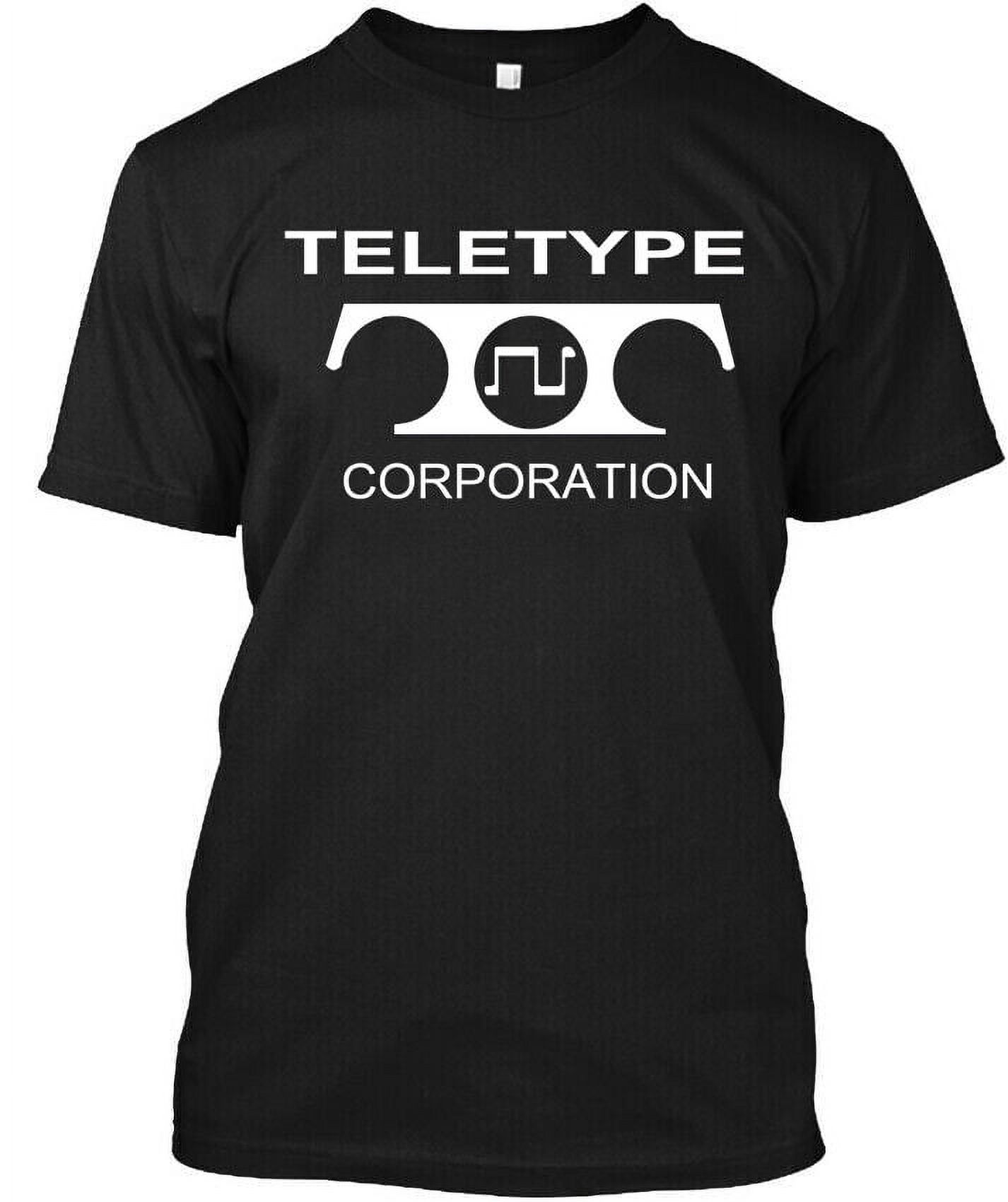 Limited NWT! Teletype Corporation American Telephone Graphic Logo T-Shirt S-4XL - Walmart.com