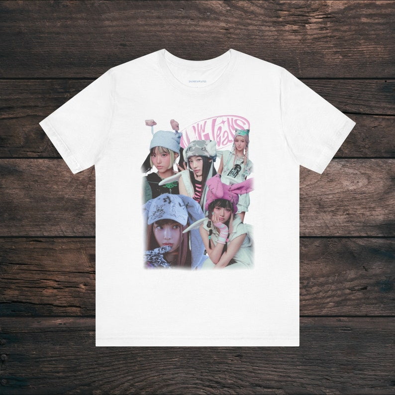 Limited Newjeans Kpop Graphic Tee, KPOP Tee, Newjeans Tees, Newjeans ...