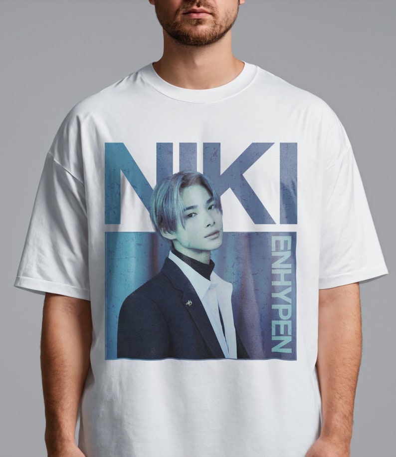 Limited Niki Enhypen KPop Tshirt Vintage 1973 USTEE UNISEXShirt ...