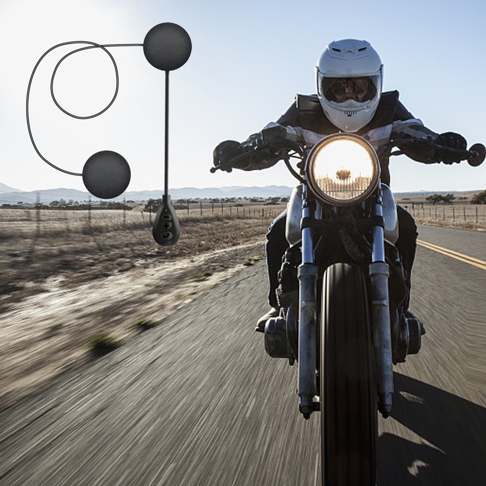 Limited Offer,Motorcycle Helmet Bluetooth Headset Outdoor Headset ...