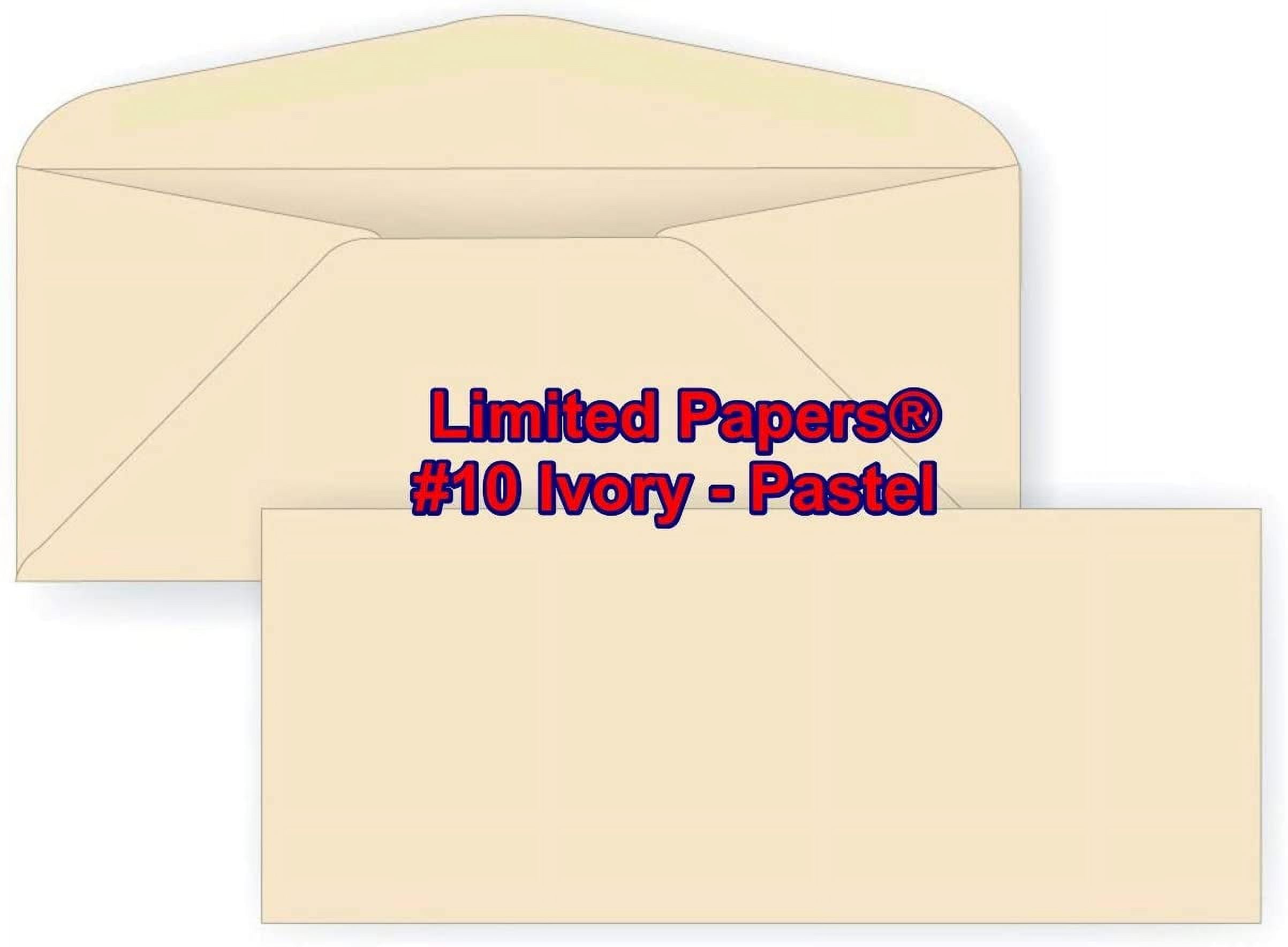 Limited Papers (TM) #10 Regular Envelope - Pastel - Soft - 24# (4.8" x ...