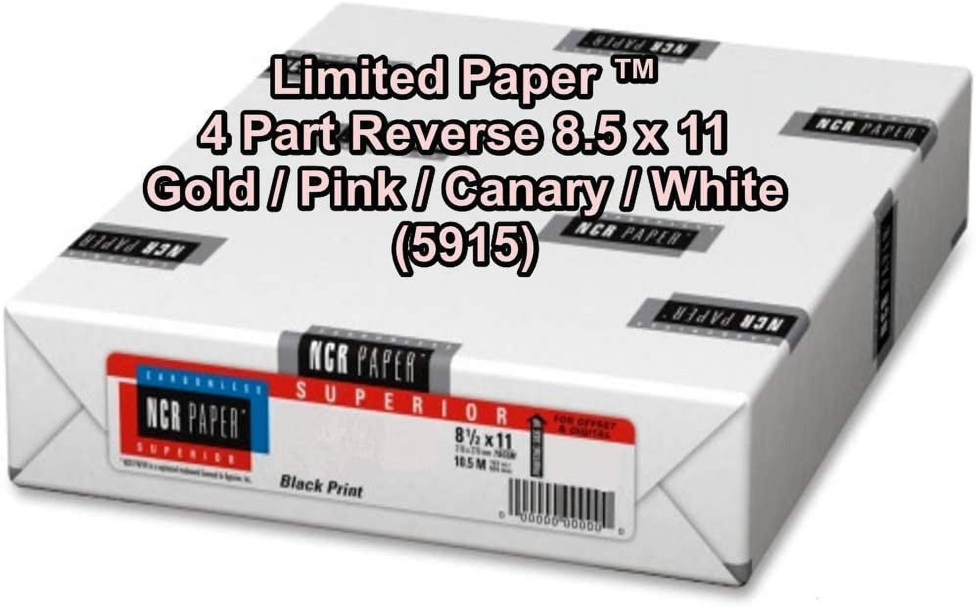 Limited Papers(TM) Paper, Carbonless Sheets, Superior, Pre Collated ...