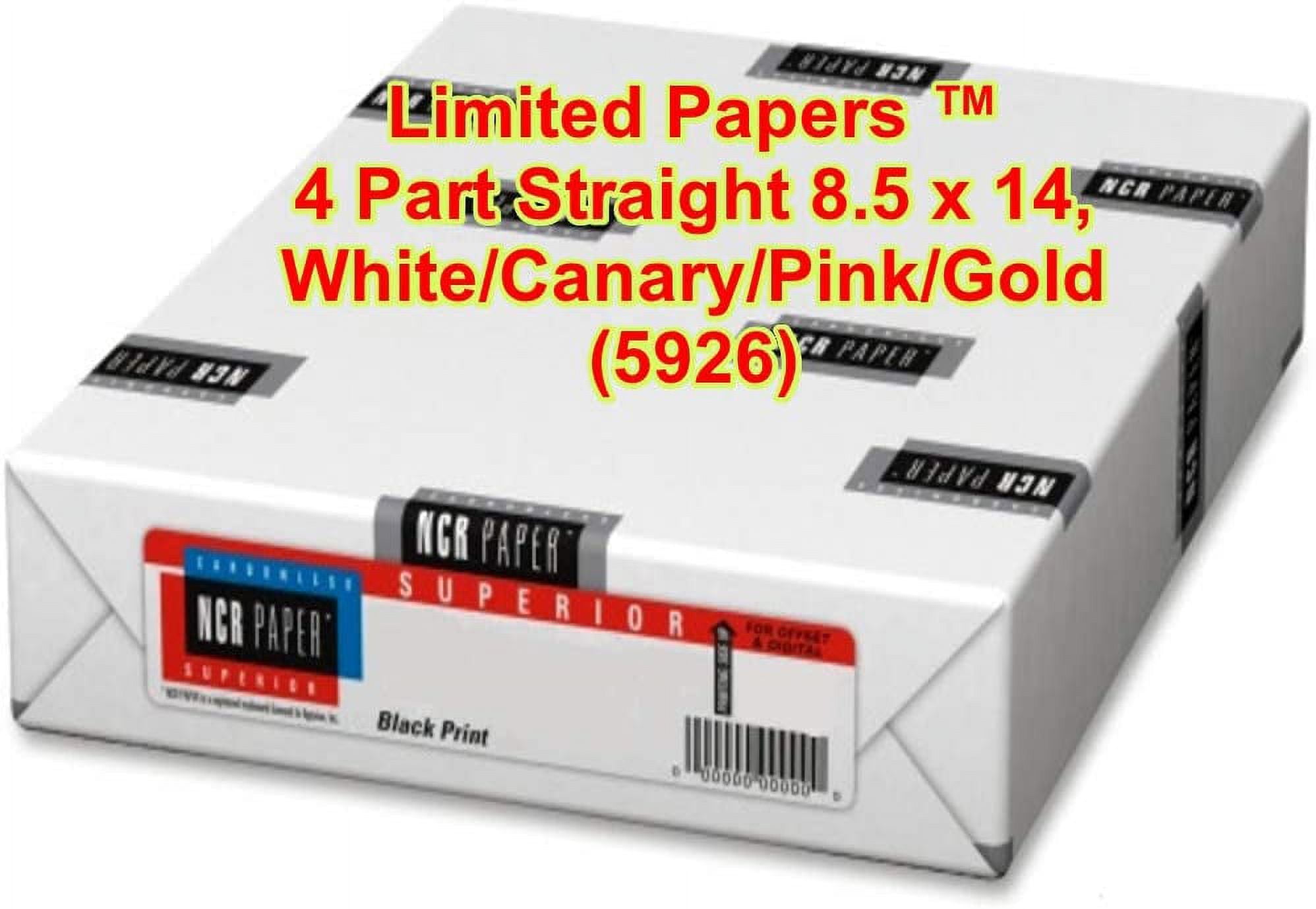 Limited Papers(TM) Paper, Carbonless Sheets, Superior, Pre Collated ...