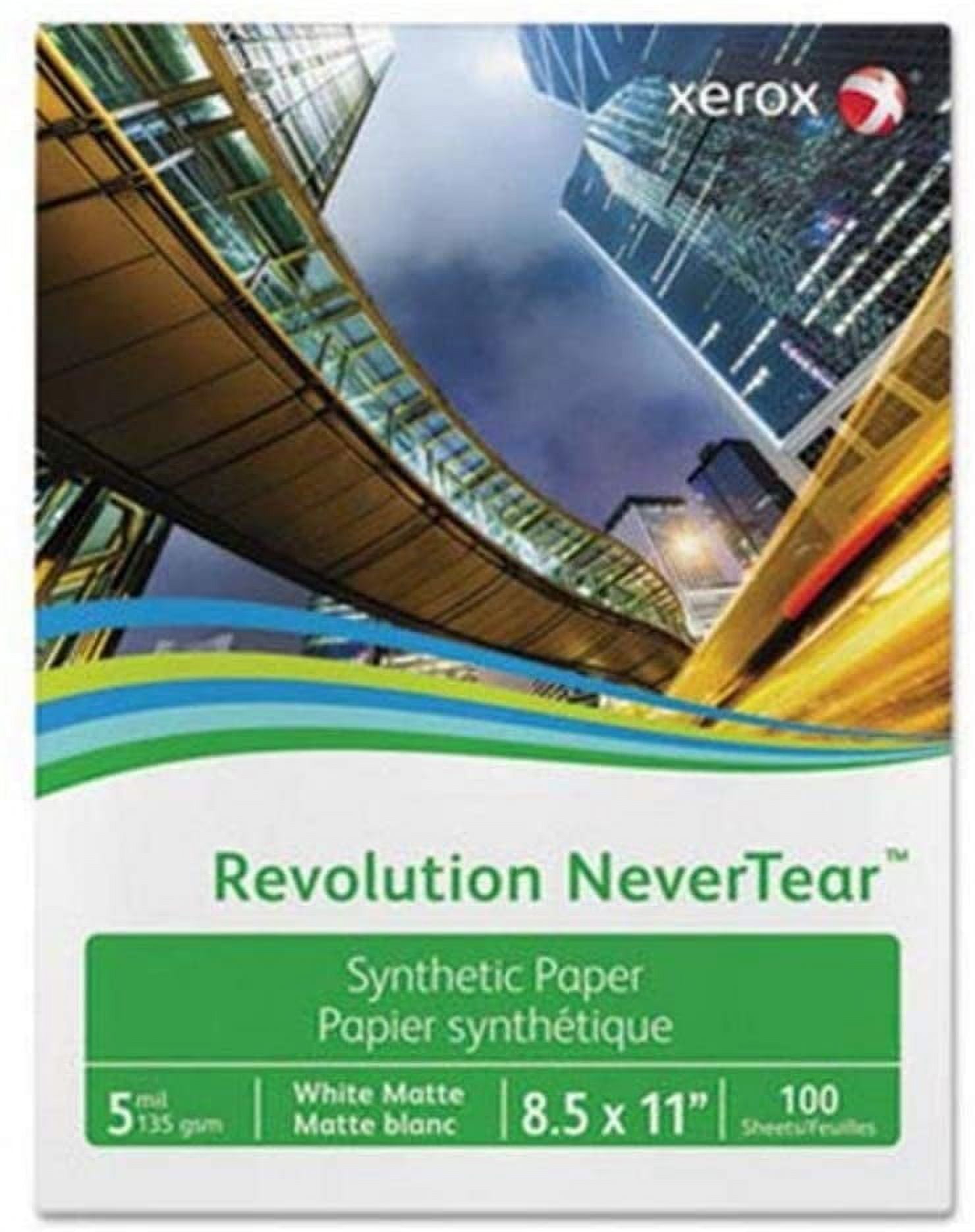 Limited Papers (TM) Performance Never Tear Digital Polyester Paper, 8.5 ...