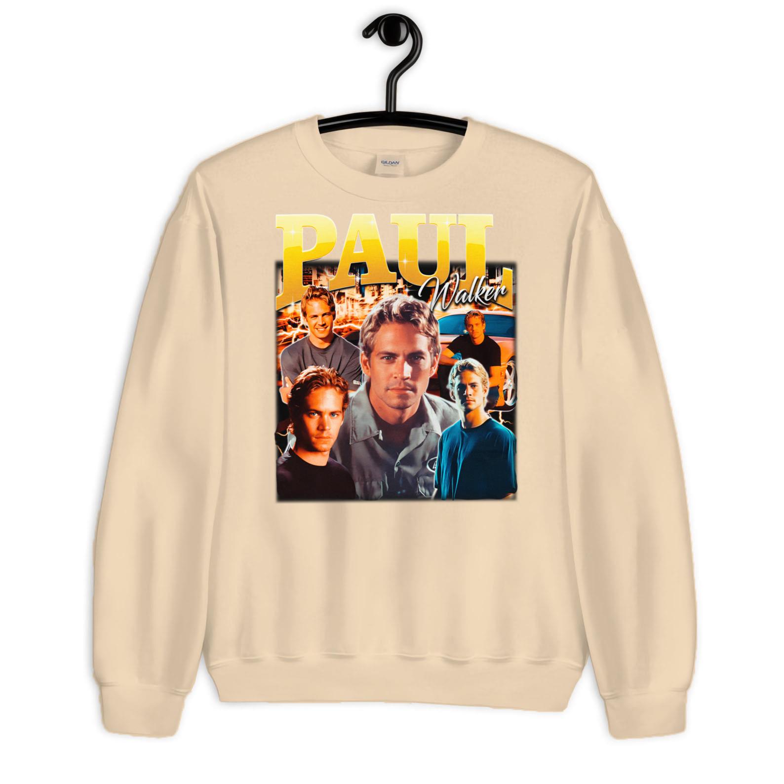 Limited Paul Walker Shirt, Paul Walker Tee, Paul Walker Fan Merch, Paul ...