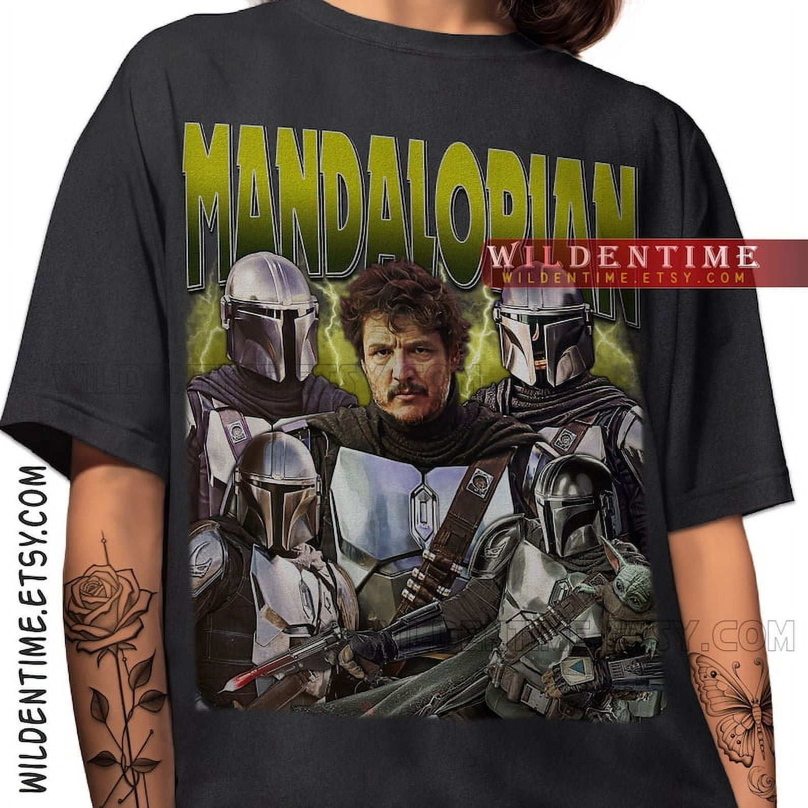Limited Pedro Pascal Mandalorian T-T-Shirt, PEDRO PASCAL T-Shirt, Actor ...